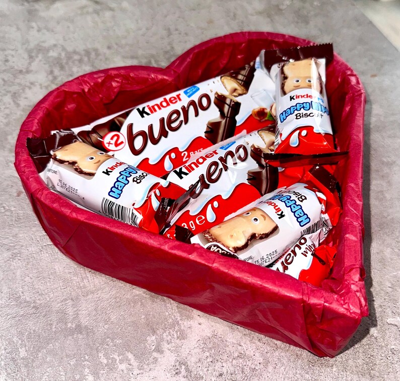 Chocolate Tray Fillable Kinder Hippos Bueno Sweets Bouquet Gift ...