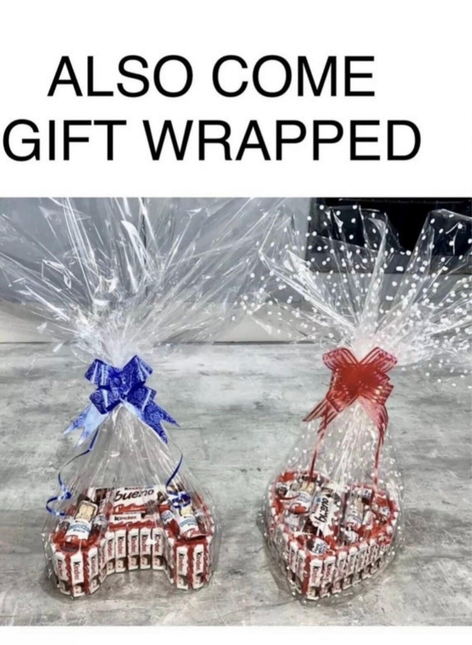 Chocolate Kinder Bueno Ferrero Rocher Heart Bouquet Gift Hamper ...