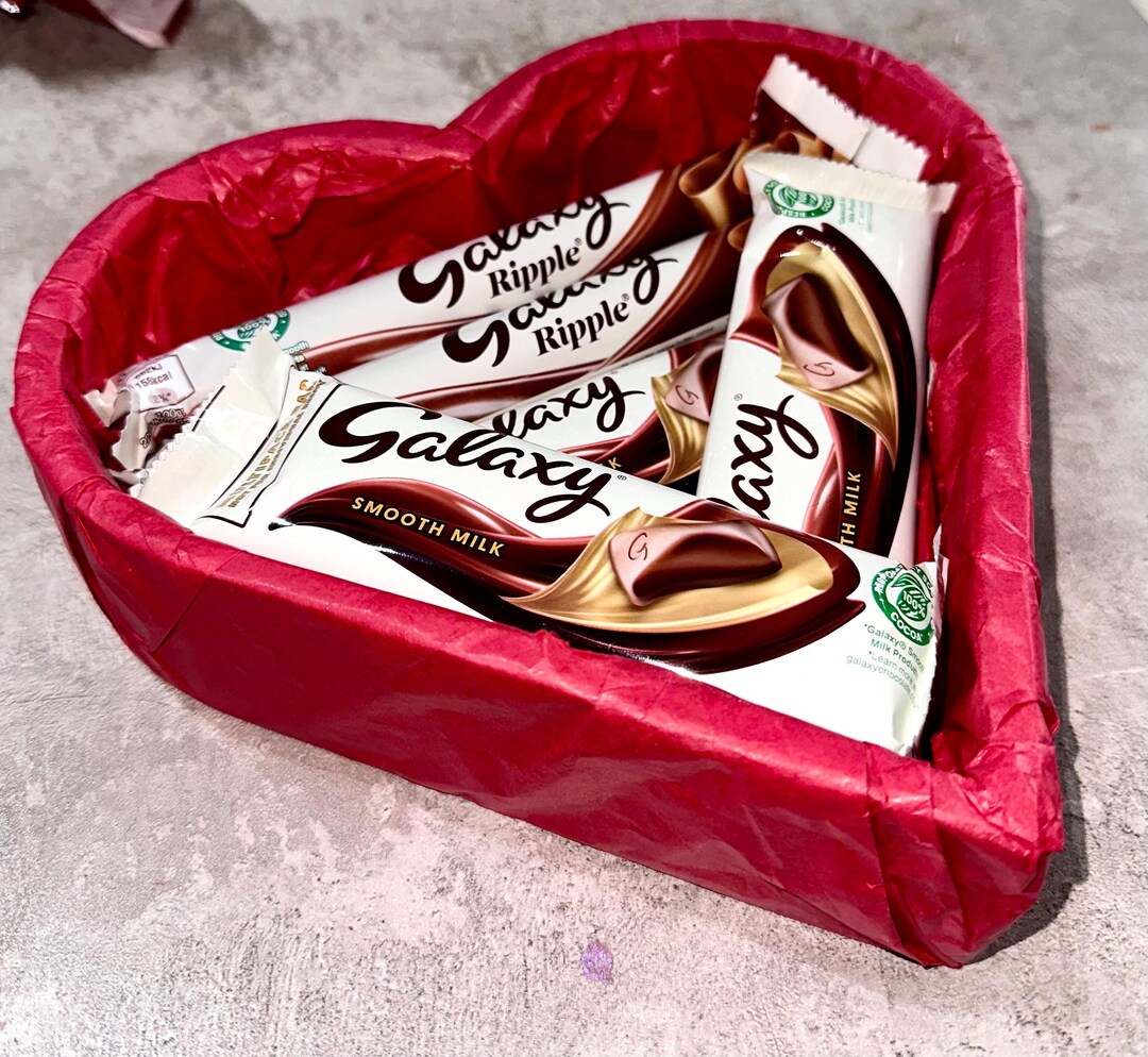 Chocolate Tray Fillable Cadburys Galaxy Bars Sweets Bouquet Gift ...