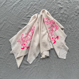 Snoopy & Their Bunnies Handkerchief - Etsy