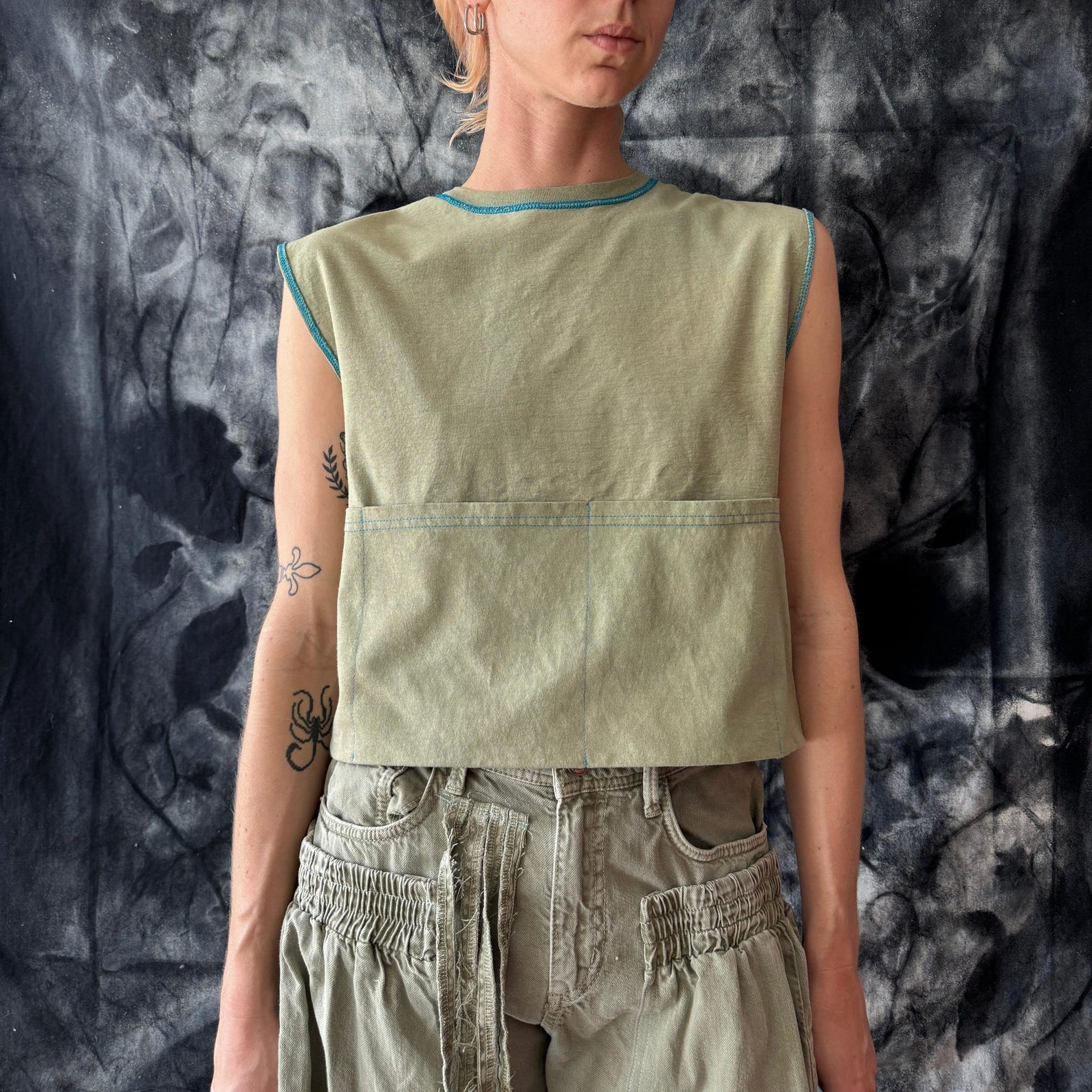 FOLDED POCKET Muscle Tanks - Etsy