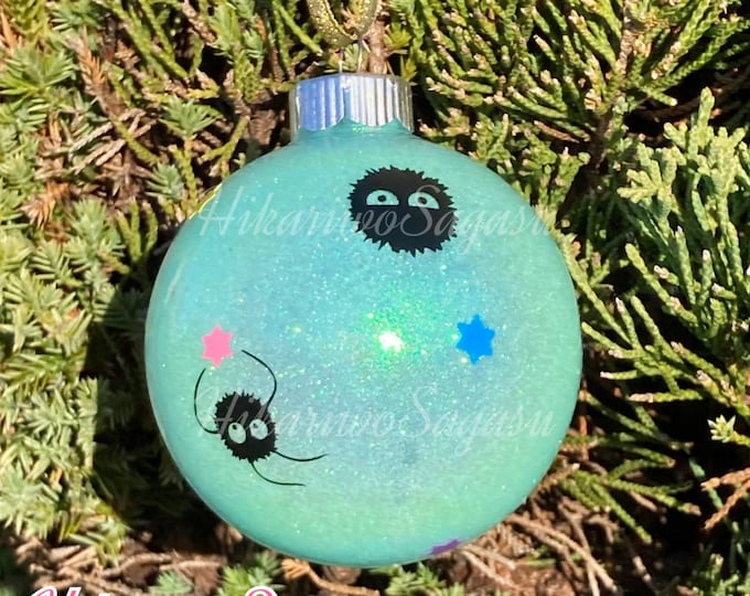 Dancing Soot Dust Sprites Handmade Glitter Ornament - Etsy