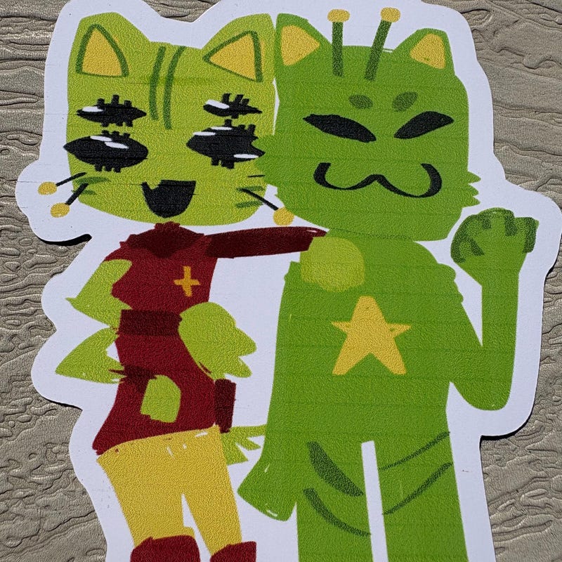 Dandy World Stickers - Etsy