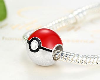 Pokeball charm | Etsy