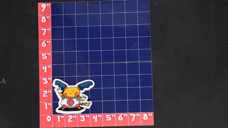 Pikachu in Mr. Mime Costume Vinyl Pokemon Sticker Standard, or Jumbo ...