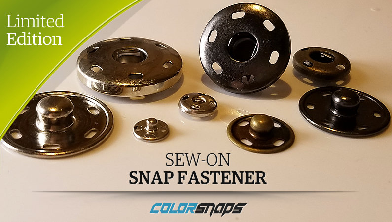 Assorted Sizes • Sew-on Snaps • Brass Press Snap • Metal Snap Fastener ...