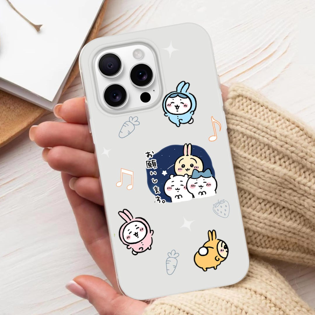 Chiikawa, Cartoon, Cute, Transparent, iPhone 17 Pro Max, iPhone 17 Pro ...