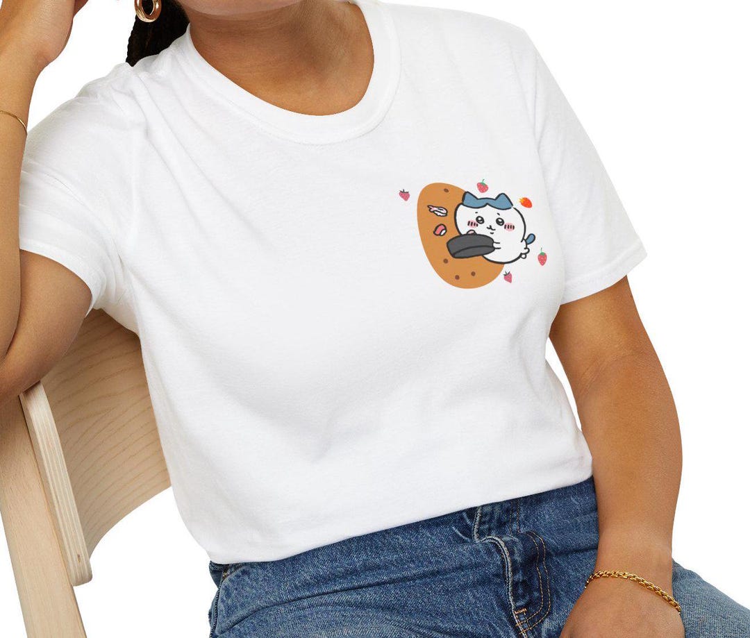 Chiikawa, Unisex Cotton Tshirt, Cartoon Tshirt, Cute Tshirt, Gift - Etsy