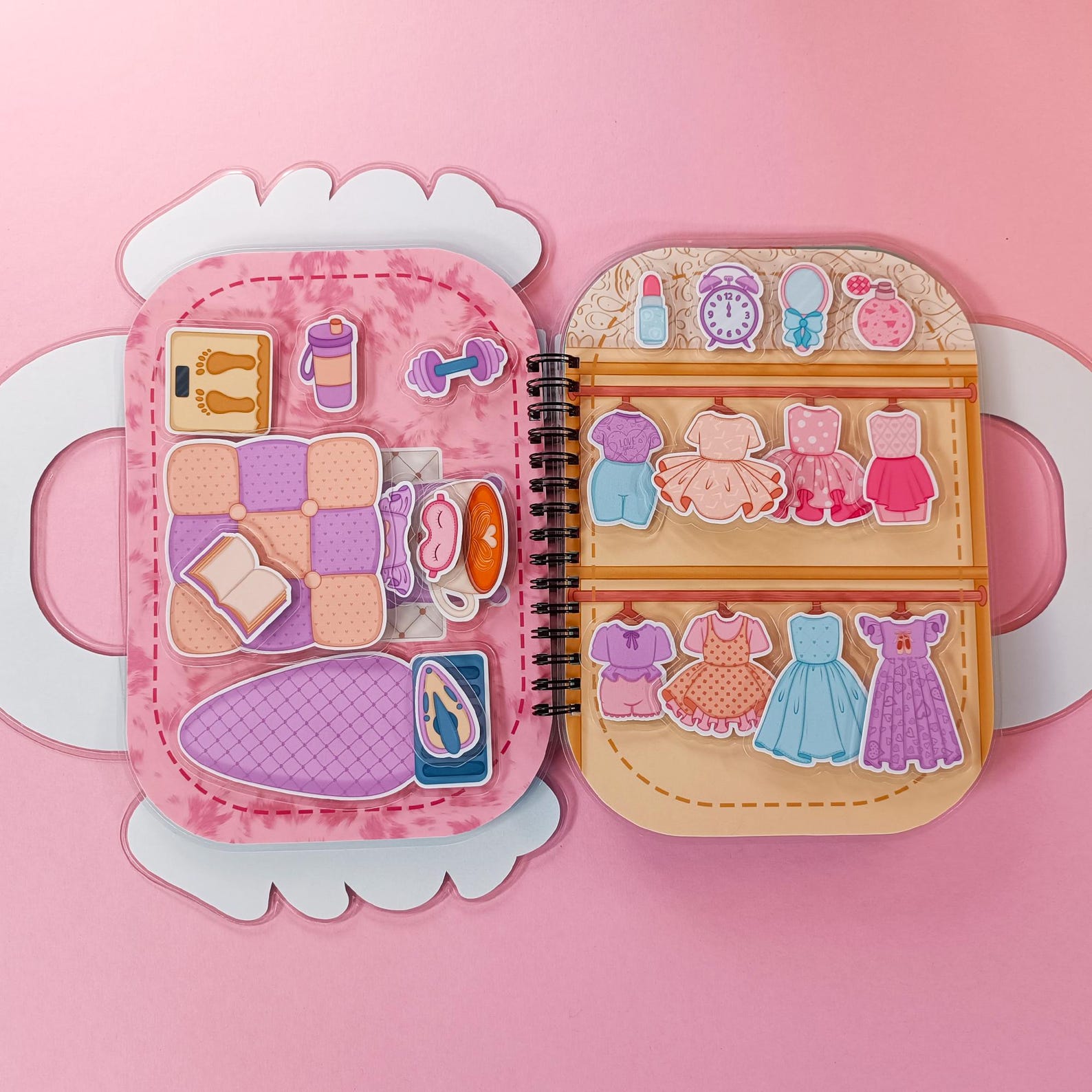 Ballerina Capuchina Laminated Velcro Busy Book – Funny Meme Paper Doll ...