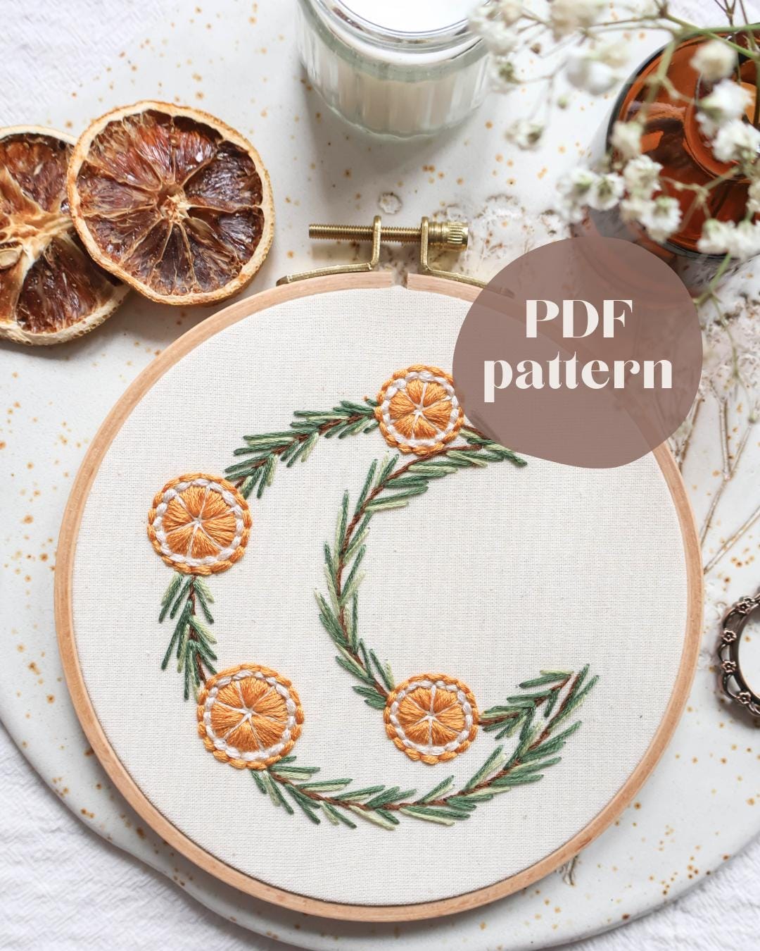 Yule Moon - Pagan Wreath - Step by Step Beginner PDF Christmas ...