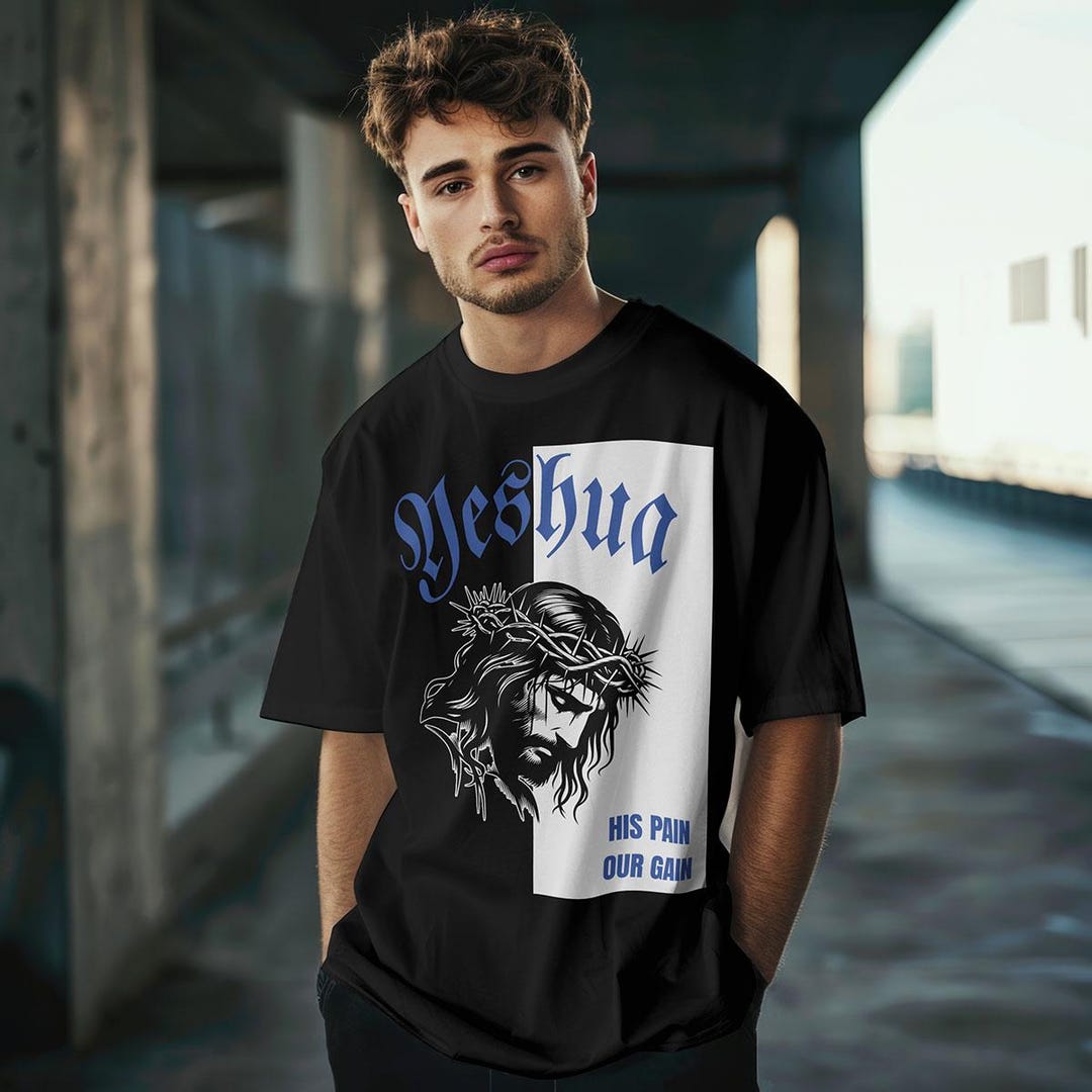 Yeshua Scarface Edition (BLUE) Christian Men & Women - Etsy