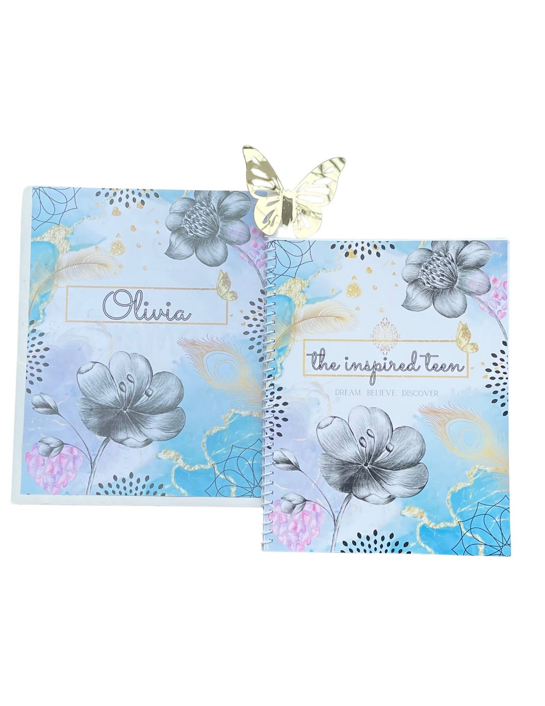 Inspire Your Teen Personalized Coloring Book & Folder - Etsy