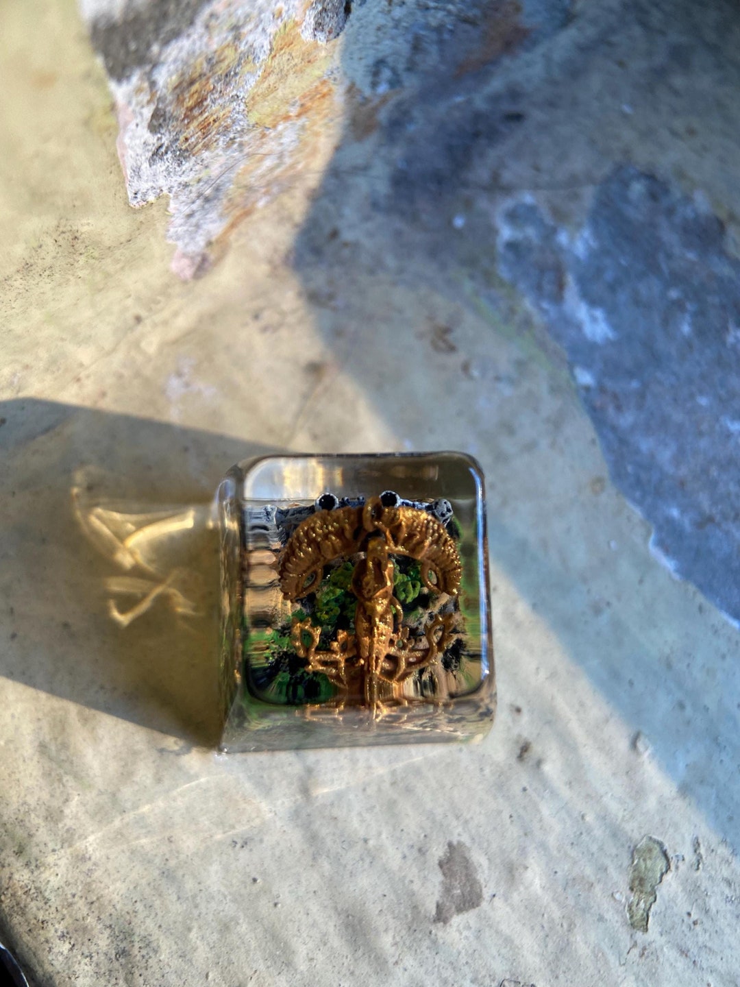 Scenery Keycap, Artisan Tree Keycap, Custom Resin Keycap for MX Cherry ...