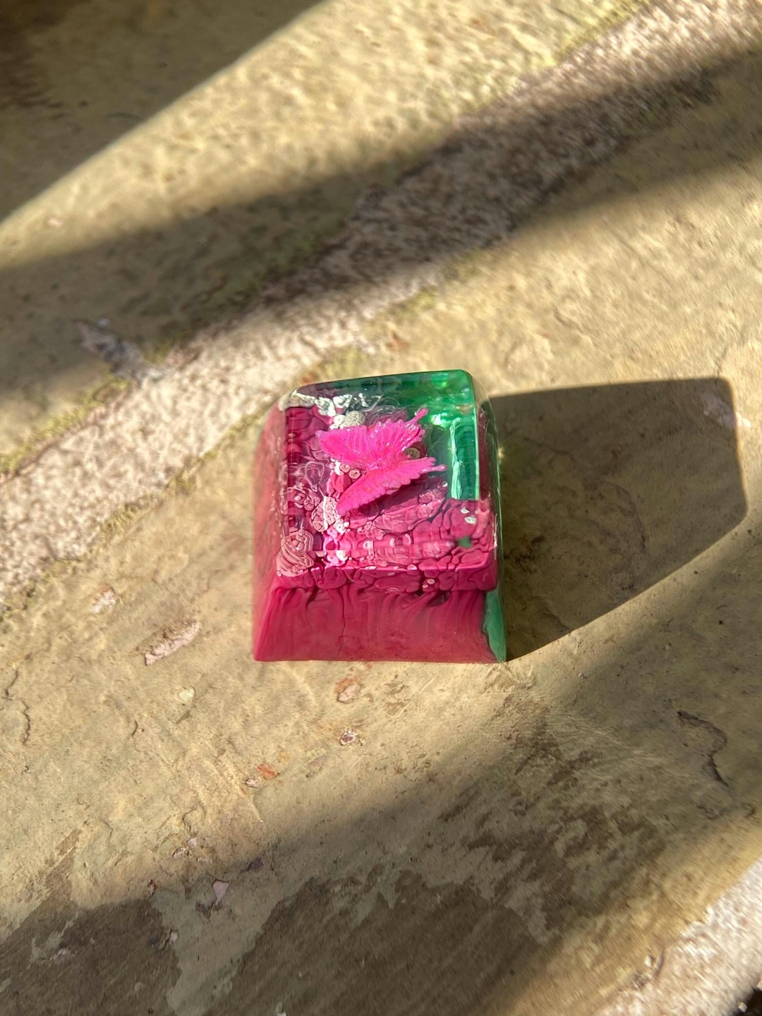Butterfly Keycaps, Pink Butterfly Keycap, Keycap for Cherry MX Switches ...