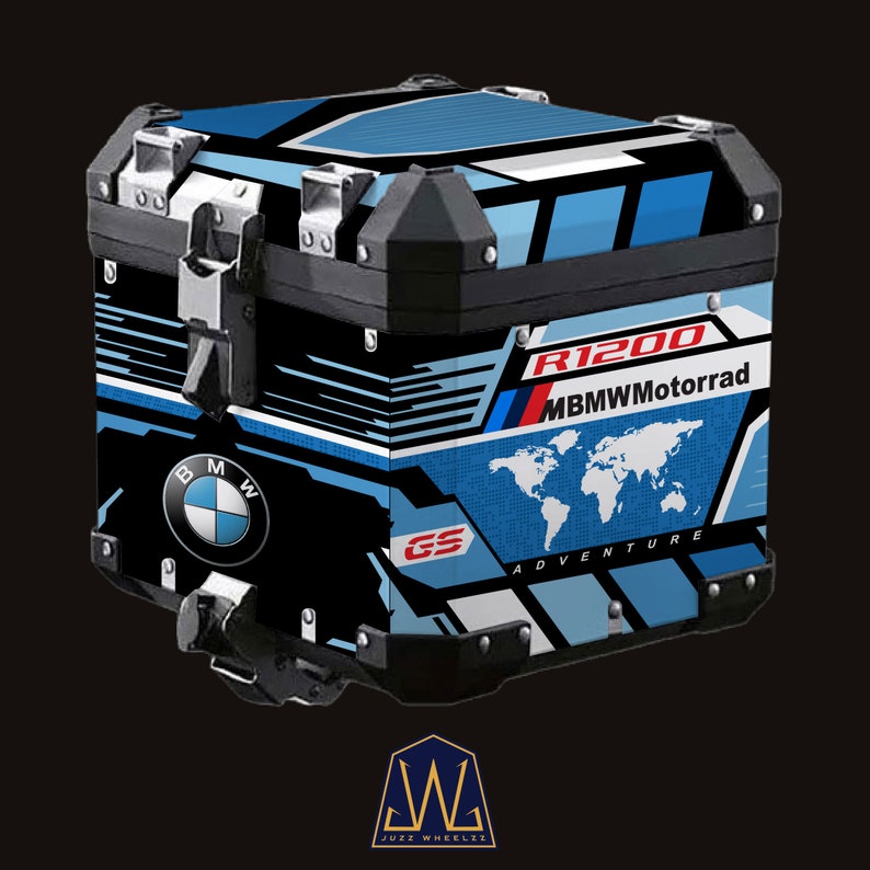 BMW R1200GSA LC (2014+) Panniers / Box Full Wrap Design 1 - Etsy