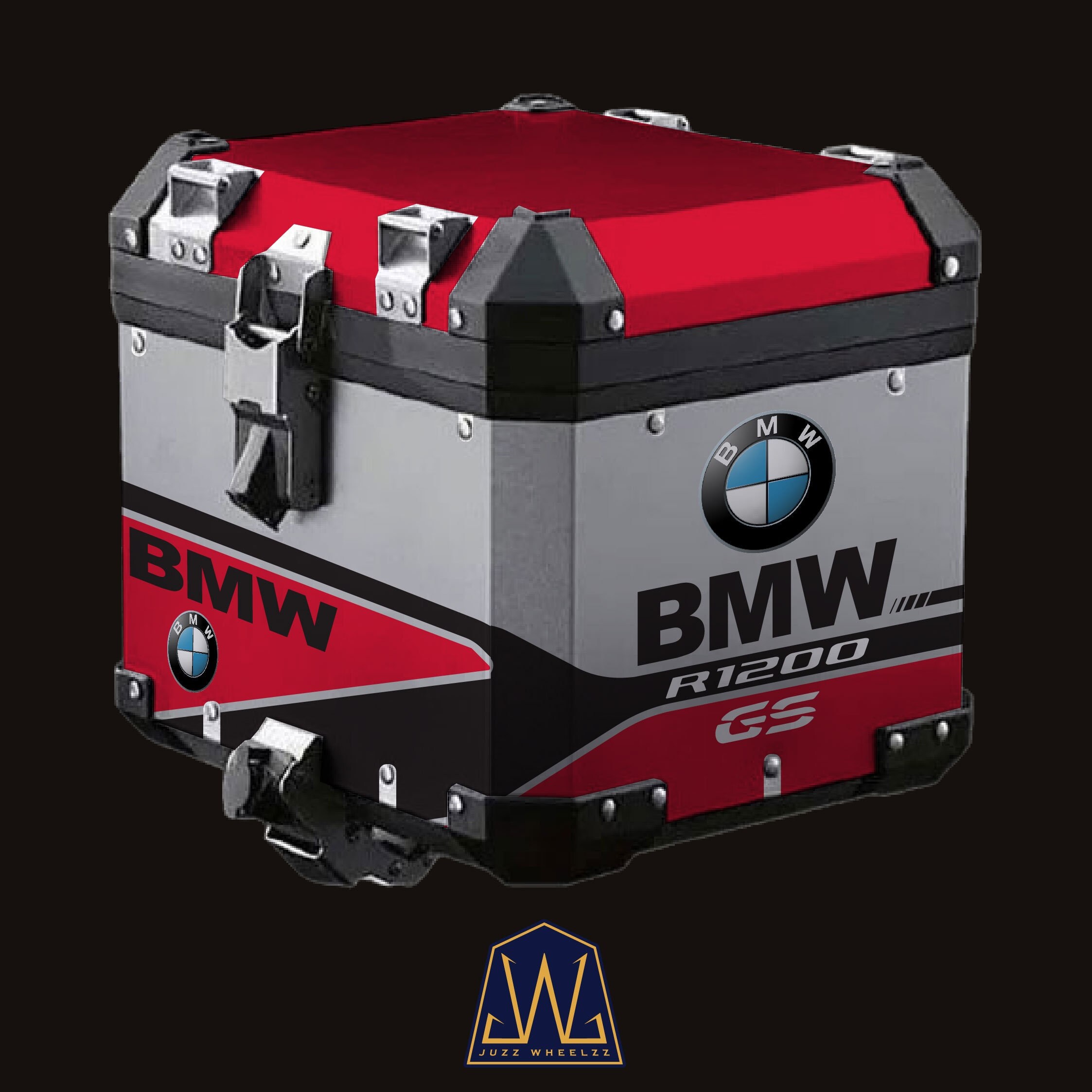 BMW R1200GSA LC (2014+) Panniers / Box Full Wrap Design 3 - Etsy