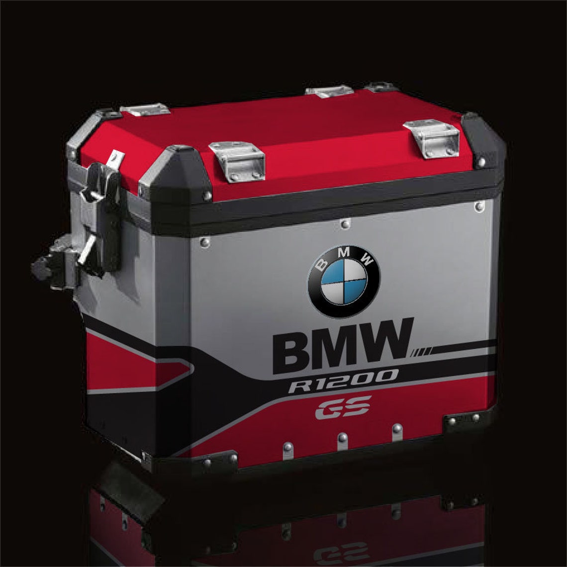 BMW R1200GSA LC 2014 Panniers / Box Full Wrap Design 3 | Etsy