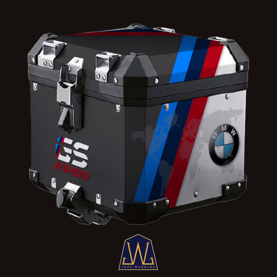 BMW R1200GSA LC 2014 Panniers / Box Full Wrap Design 2 - Etsy