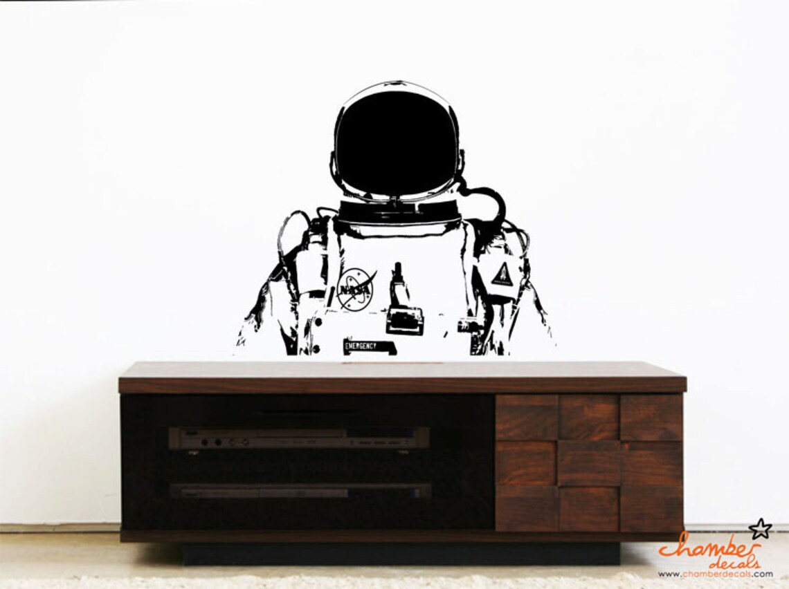 Astronaut Wall Decal - Etsy