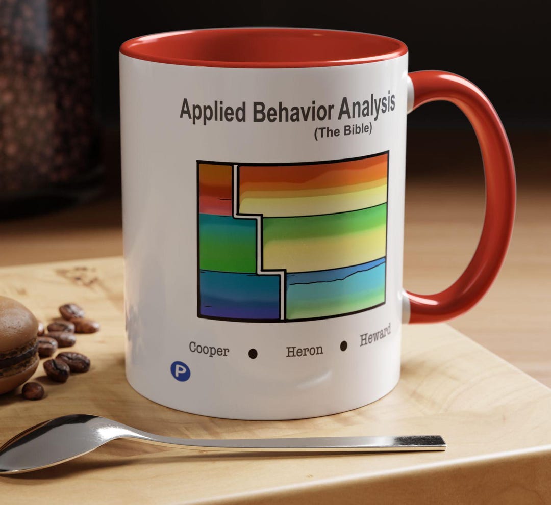 Cooper Book Coffee Mug, Behavior Analysis, BF Skinner, Aba, Rbt ...