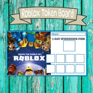 Roblox Token Board With 6 & 8 Token Board Options, ABA, Special ...