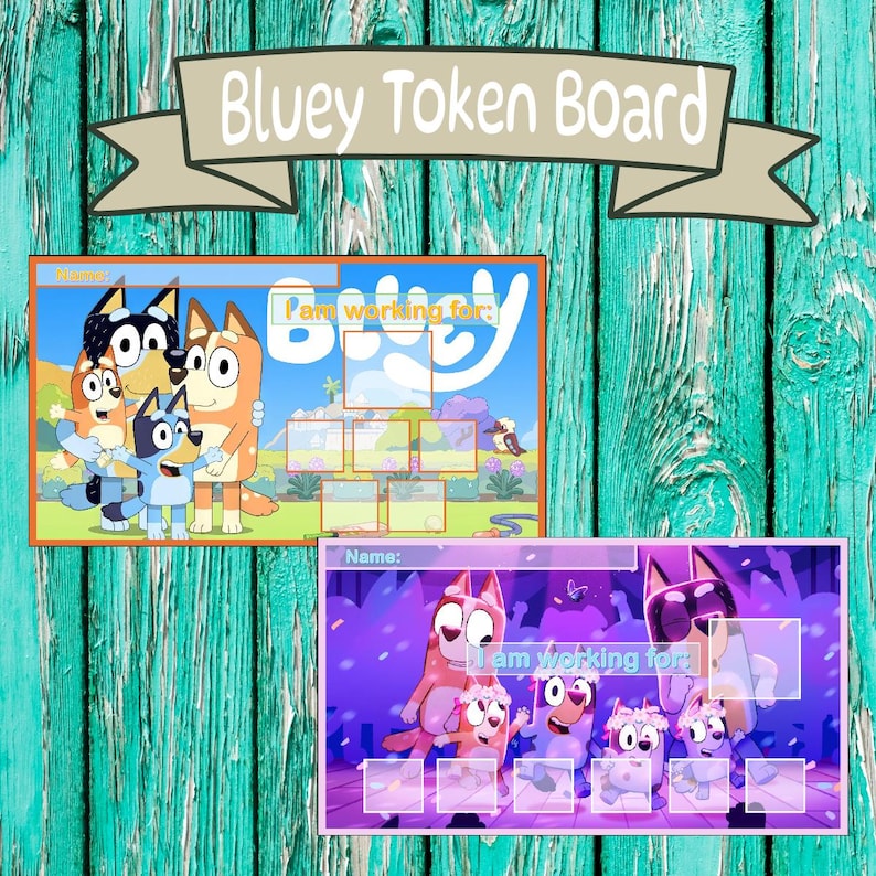 Bleuy Misc Bundle 5 - 10 Token Board Options, ABA, Special Education ...