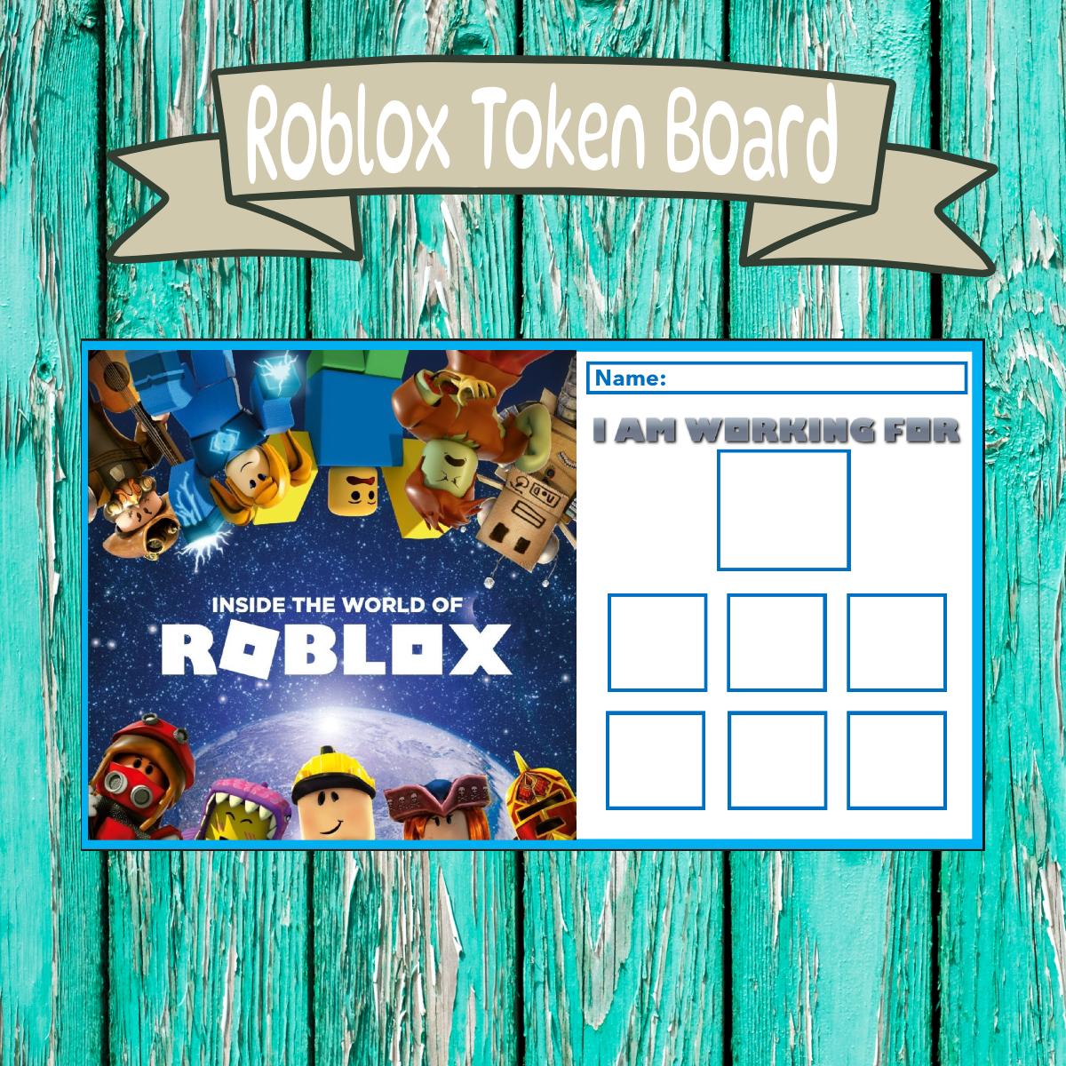 Roblox Token Board With 6 & 8 Token Board Options, ABA, Special ...