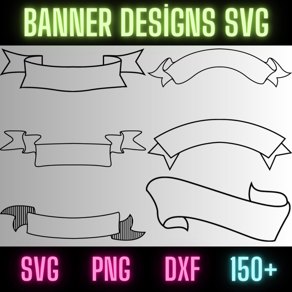Banner Svg, Flag Banner Svg, Ribbon Banner Svg, Banner Template Svg ...