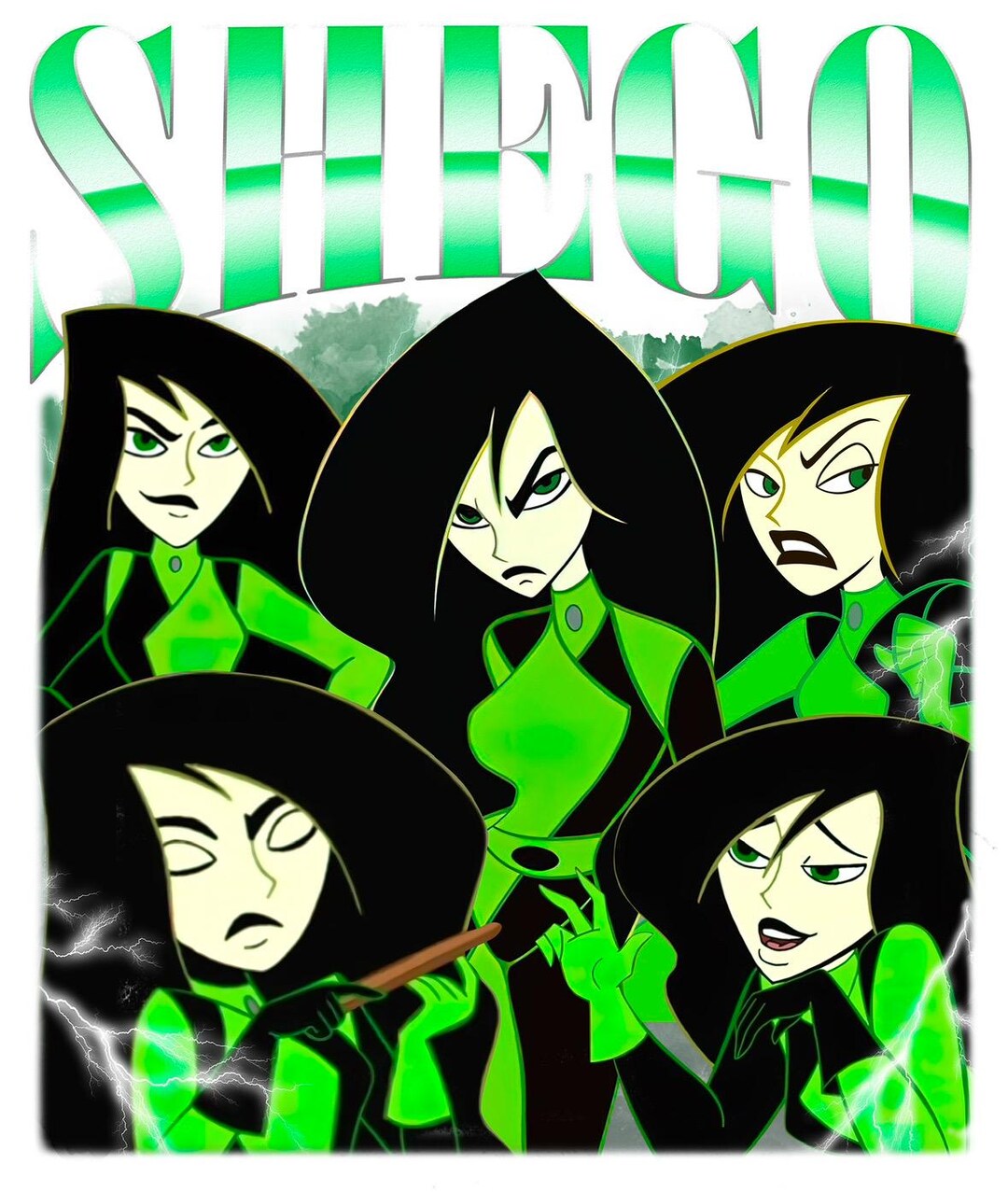 Shego SVG DXF PNG Digital File Cut File Clipart - Etsy