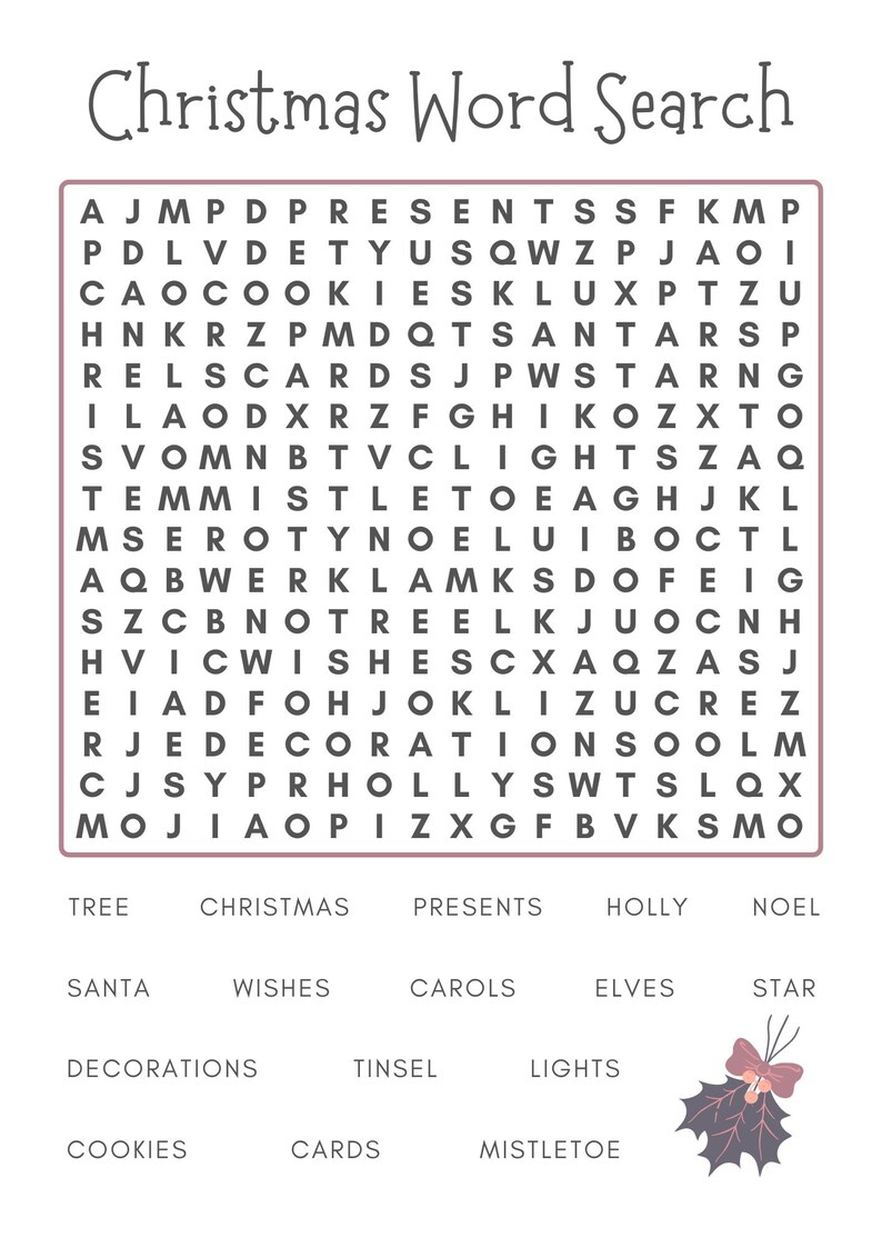 Christmas Planner | Printable | A4 - Etsy