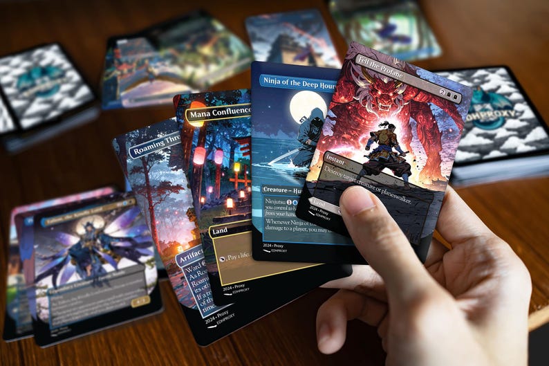 Yuriko Anime MTG Commander Deck: Ninja Theme, Ready to Play - Etsy