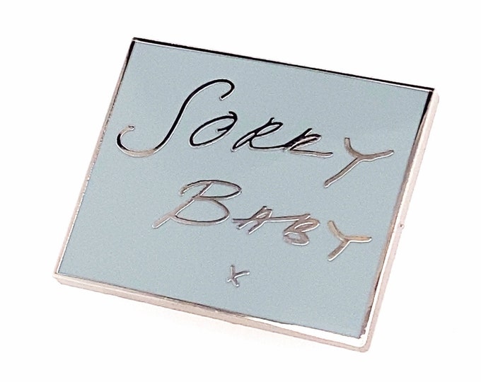 Sorry Baby X Hard Enamel Pin Lapel Brooch Killing Eve - Etsy