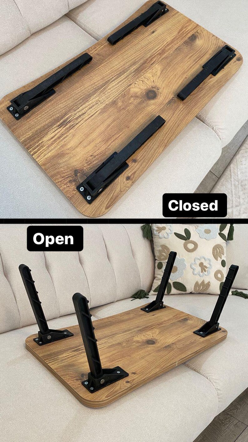 Laptop Stand Foldable Bed Sofa Top Breakfast Computer Table. - Etsy