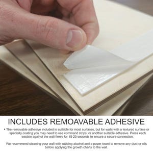 Personalized Wooden Kids Growth Chart - Height Ruler for Boys Girls ...