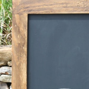 Farmhouse Style Rustic Chalkboard With Wood Frame (W-040) - Back40life ...