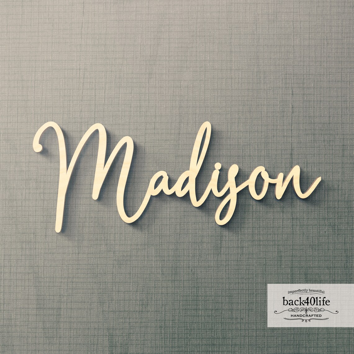 Custom Wooden Name Cutout Sign Personalized Word Name Phrase - Etsy