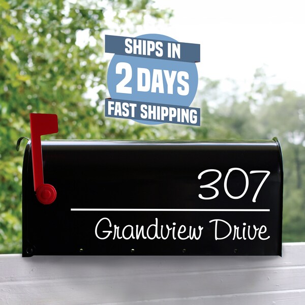 Mailbox Decal Svg - Etsy