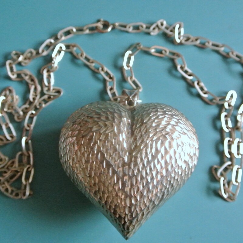 Large Metal Pendant - Etsy