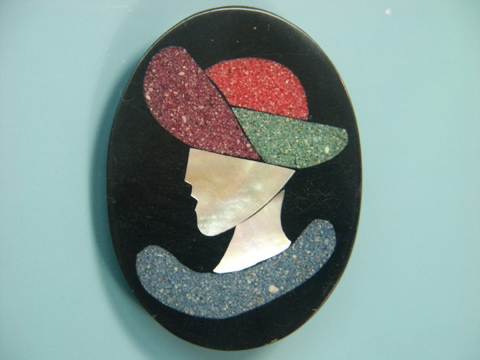 Lovely Vintage Handcrafted Lady Head Brooch Designed by - Etsy