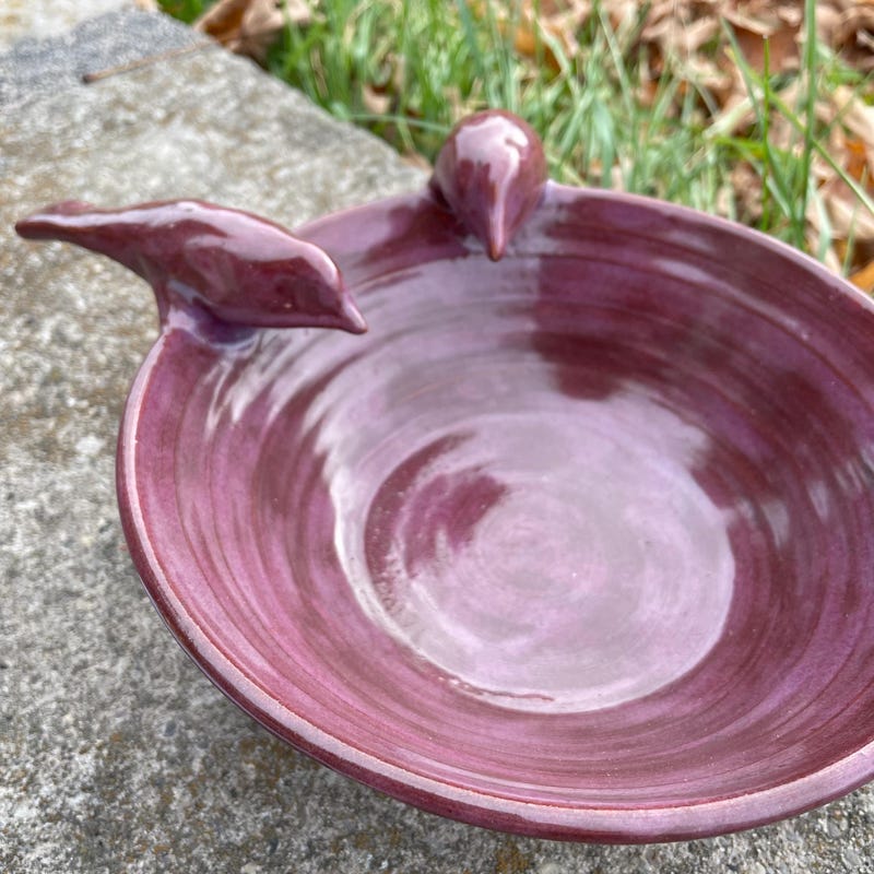 Pottery Bird Bath - Etsy