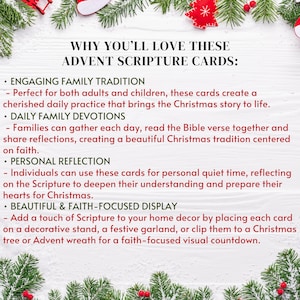 Printable Advent Scripture Cards, Christian Advent Calendar for Kids ...