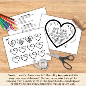 Father's Day Bible Craft Sunday School Fathers Day Craft Church ...