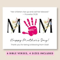 Christian Mother's Day Father's Day Craft BUNDLE, Mother's Fathers Day ...