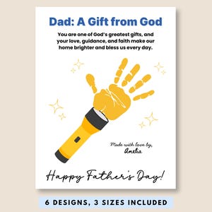 Father's Day Sunday School Craft Preschool Father's Day Craft Christian ...