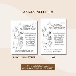 Christian Father's Day Coloring Pages, Sunday School Fathers Day Craft ...