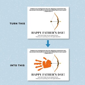 Father's Day Sunday School Craft Preschool Father's Day Craft Christian ...