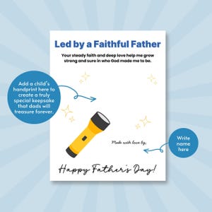 Father's Day Sunday School Craft Preschool Father's Day Craft Christian ...