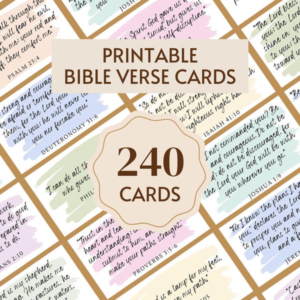 Bible Collecting Cards - Etsy UK