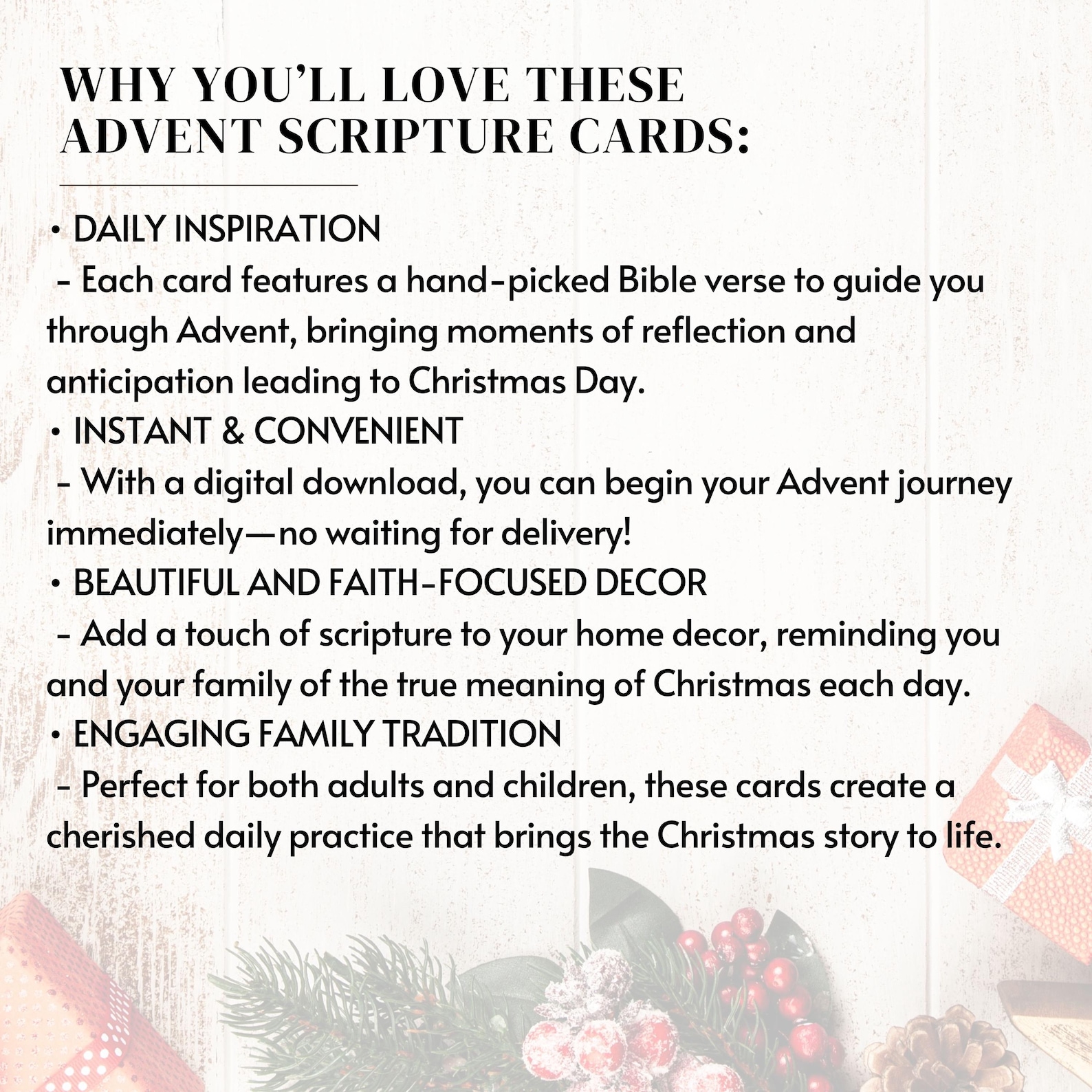 Printable Advent Calendar With Scriptures, Religious Advent Prayer ...