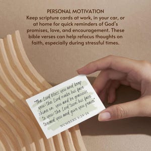 Printable Scripture Cards, Printable Bible Verse Cards, Mini Scripture ...